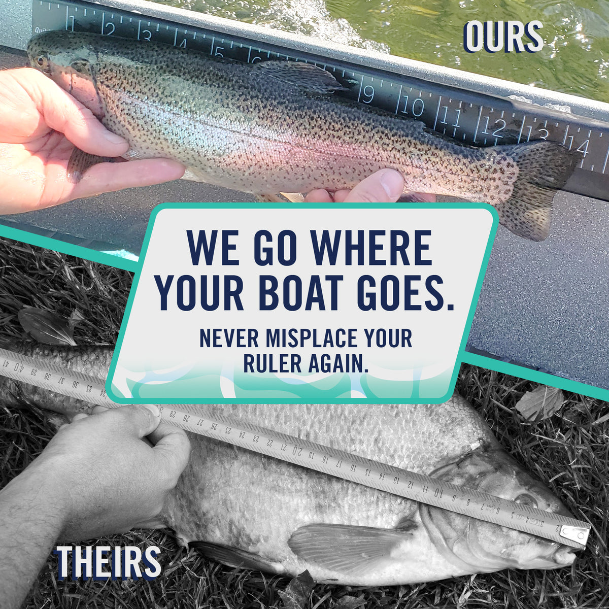 Retailer Starter Bundle - Quik Measure Pro Fishing Rod Rulers & Boat ...