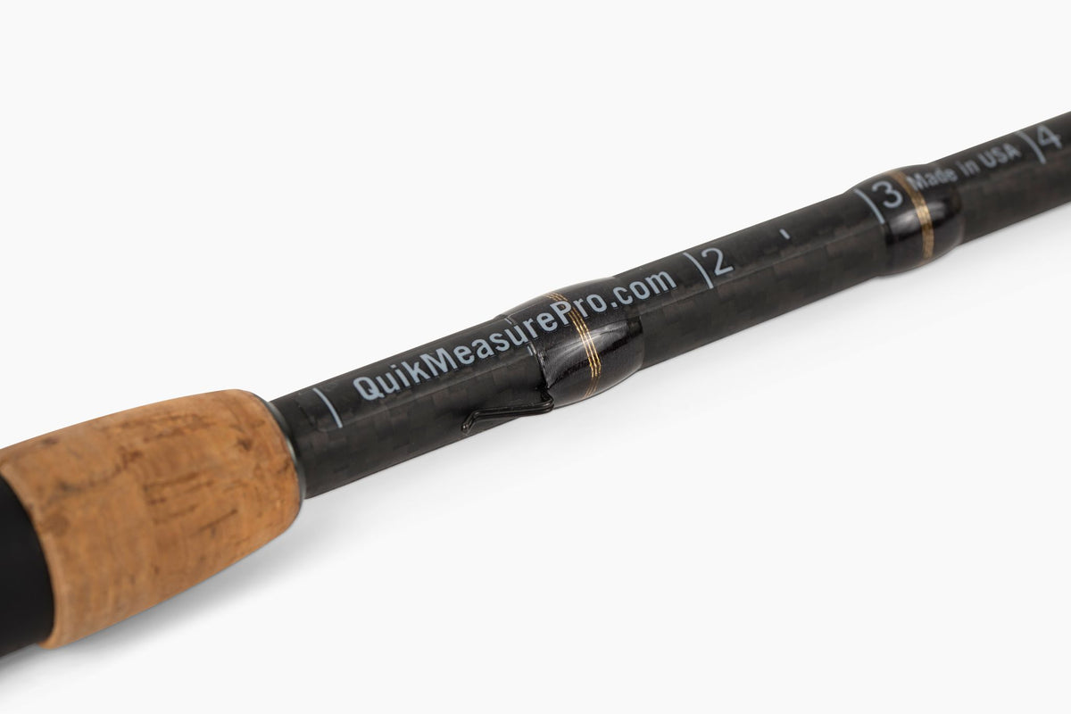 Metric Fishing Rod Ruler 2 Pack - Metric Measuring Sticker – Quik ...